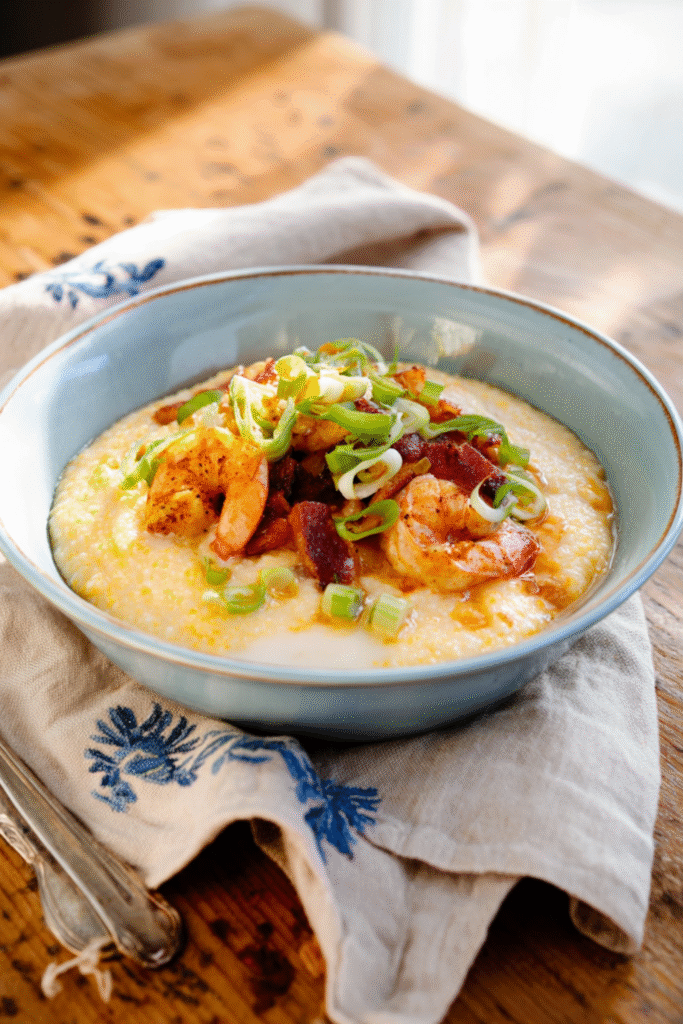 Paula Deen Shrimp and Grits Recipe - Sandra Kitchen