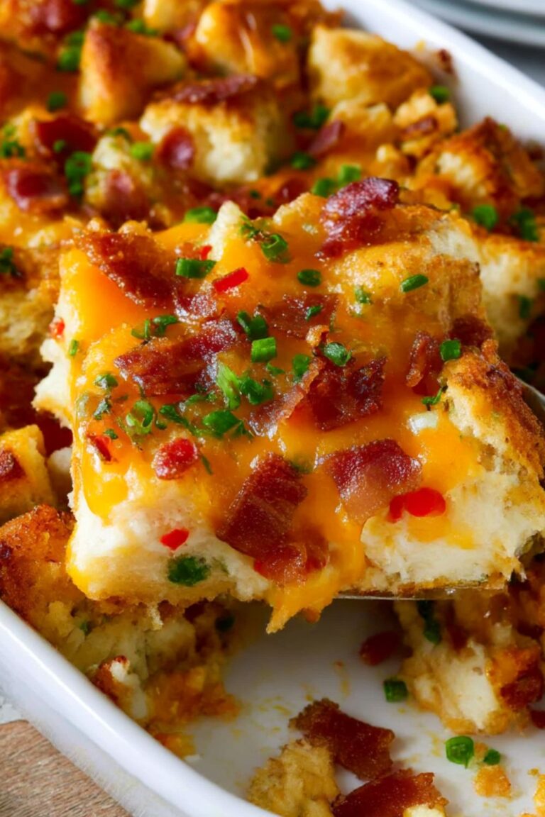Paula Deen Overnight Breakfast Casserole Recipe - Sandra Kitchen