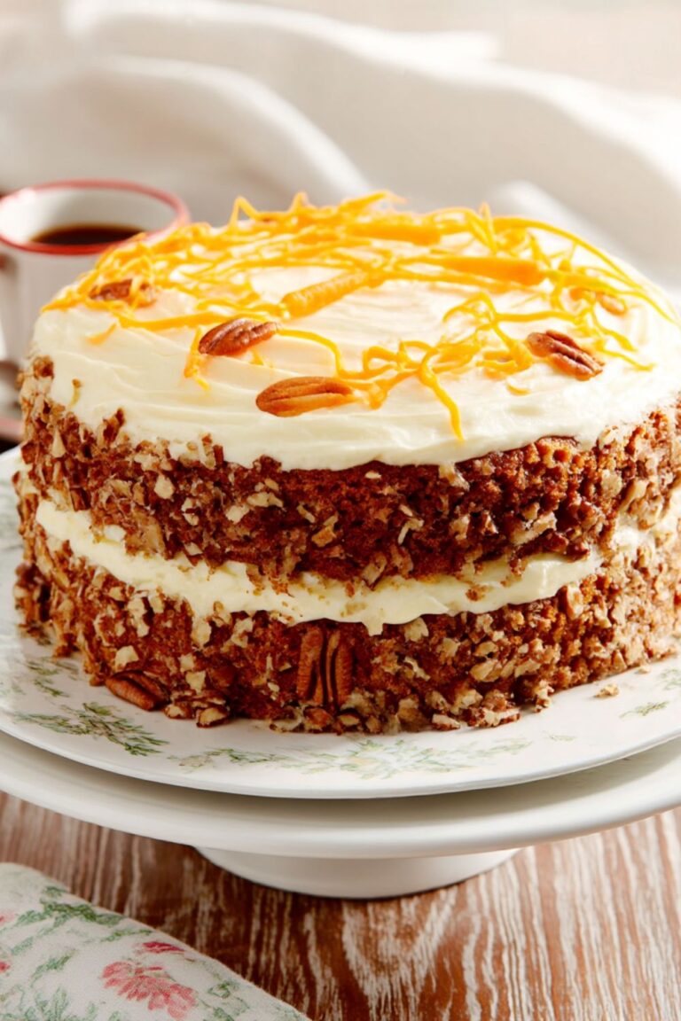 Paula Deen Grandma Hiers’ Southern Carrot Cake Recipe - Sandra Kitchen