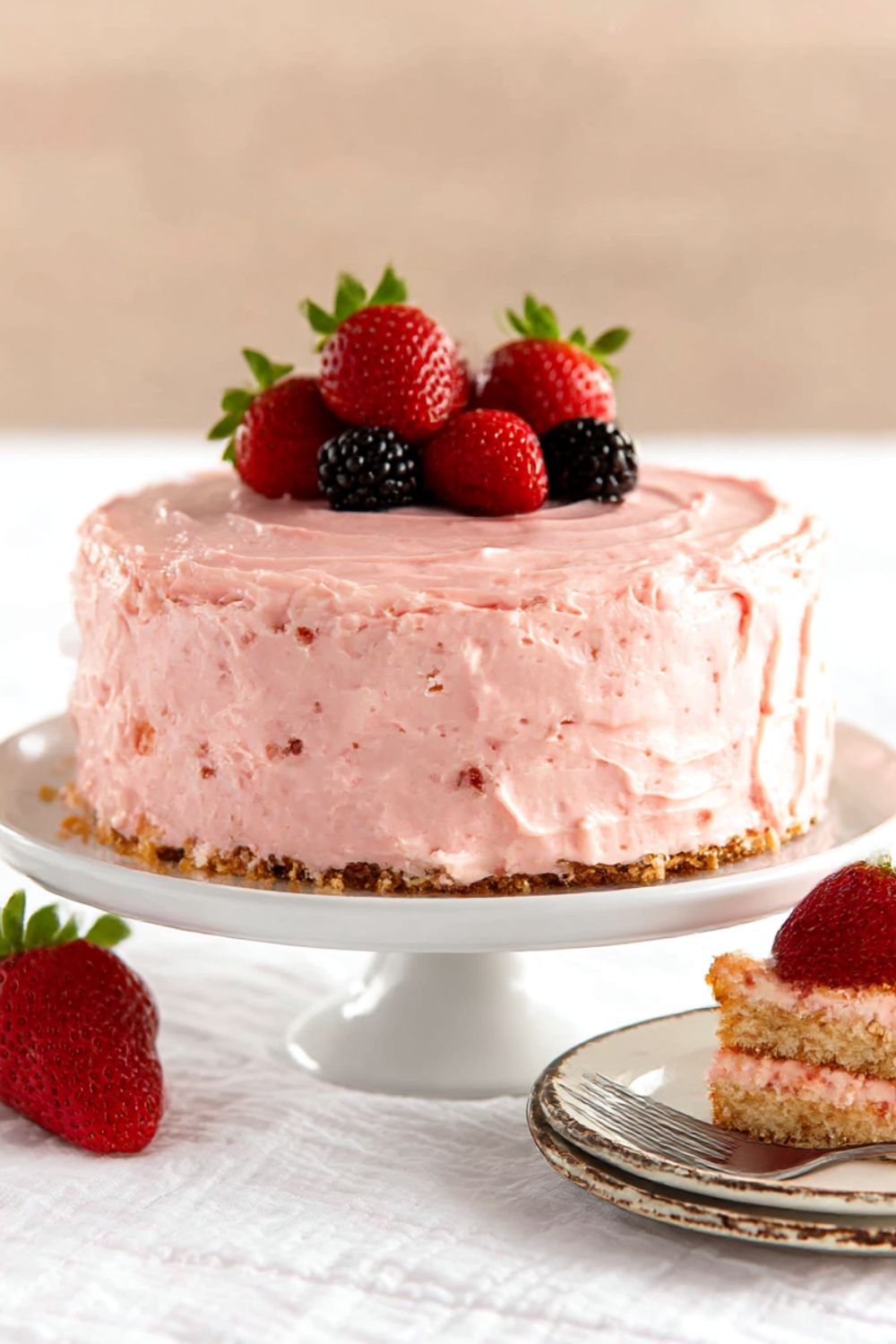 Paula Deen Simply Delicious Strawberry Cake Recipe - Sandra Kitchen