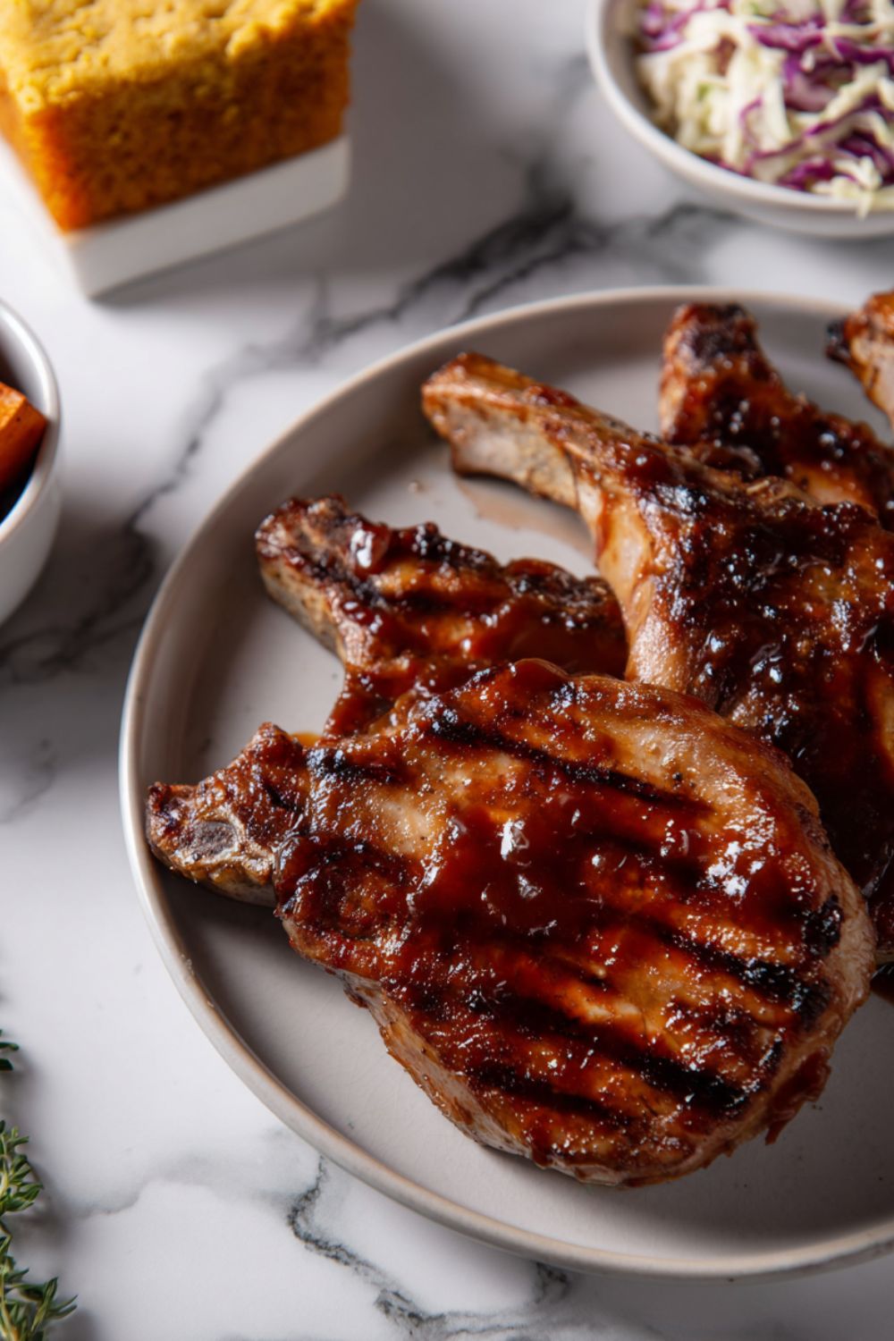 Bobby Flay BBQ Pork Chops Recipe - Sandra Kitchen