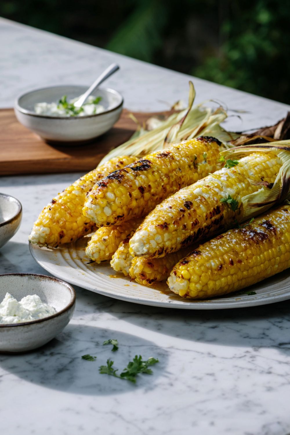 Bobby Flay Grilled Corn Recipe - Sandra Kitchen