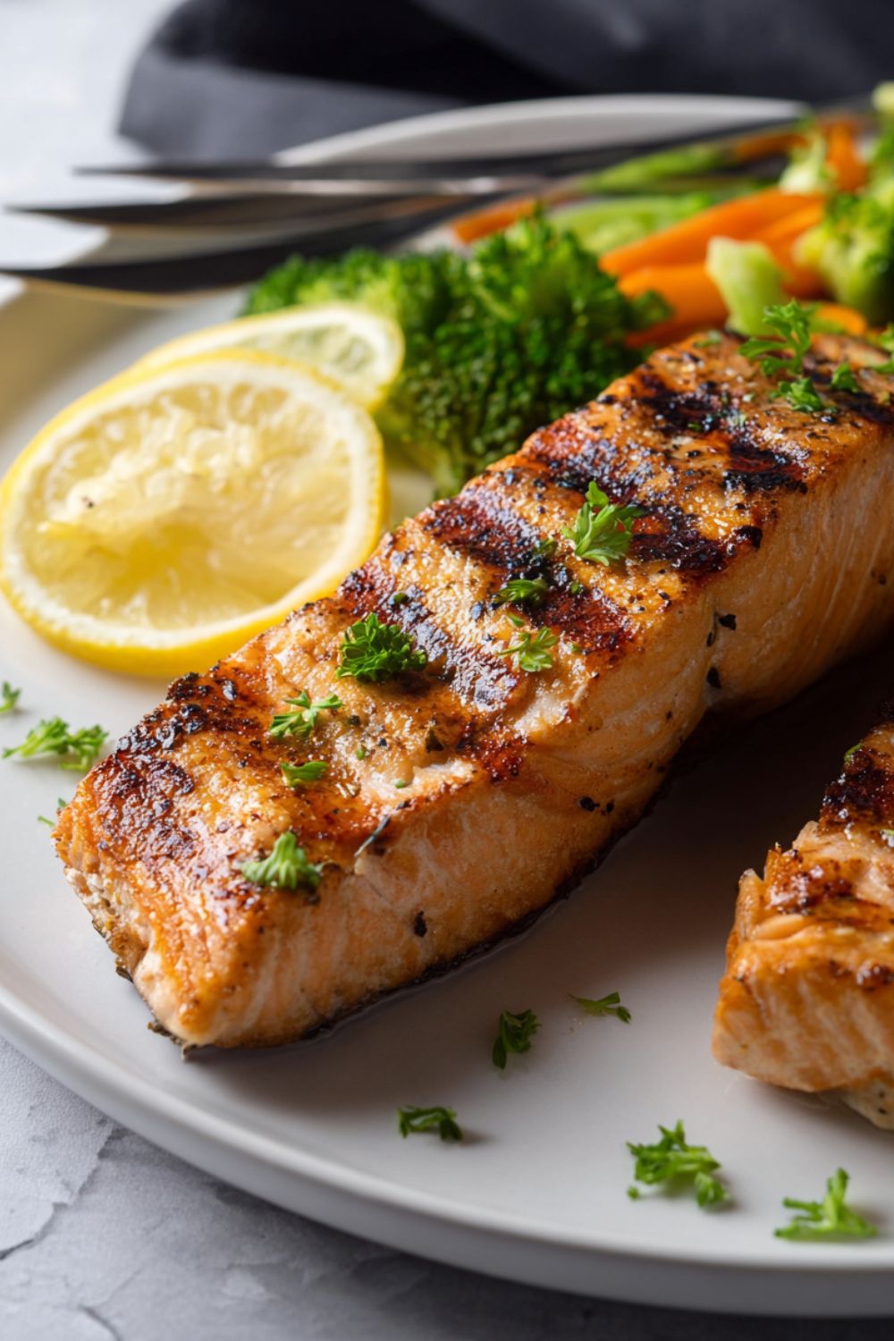 Bobby Flay Grilled Salmon Recipe - Sandra Kitchen