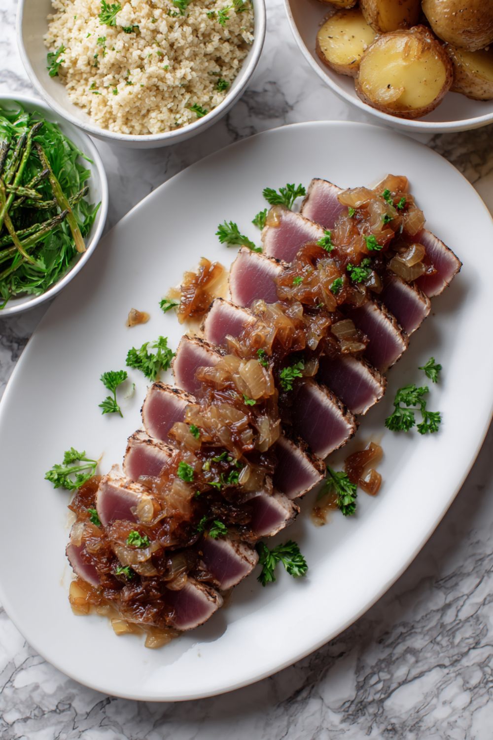 Bobby Flay Grilled Tuna Steak Recipe - Sandra Kitchen