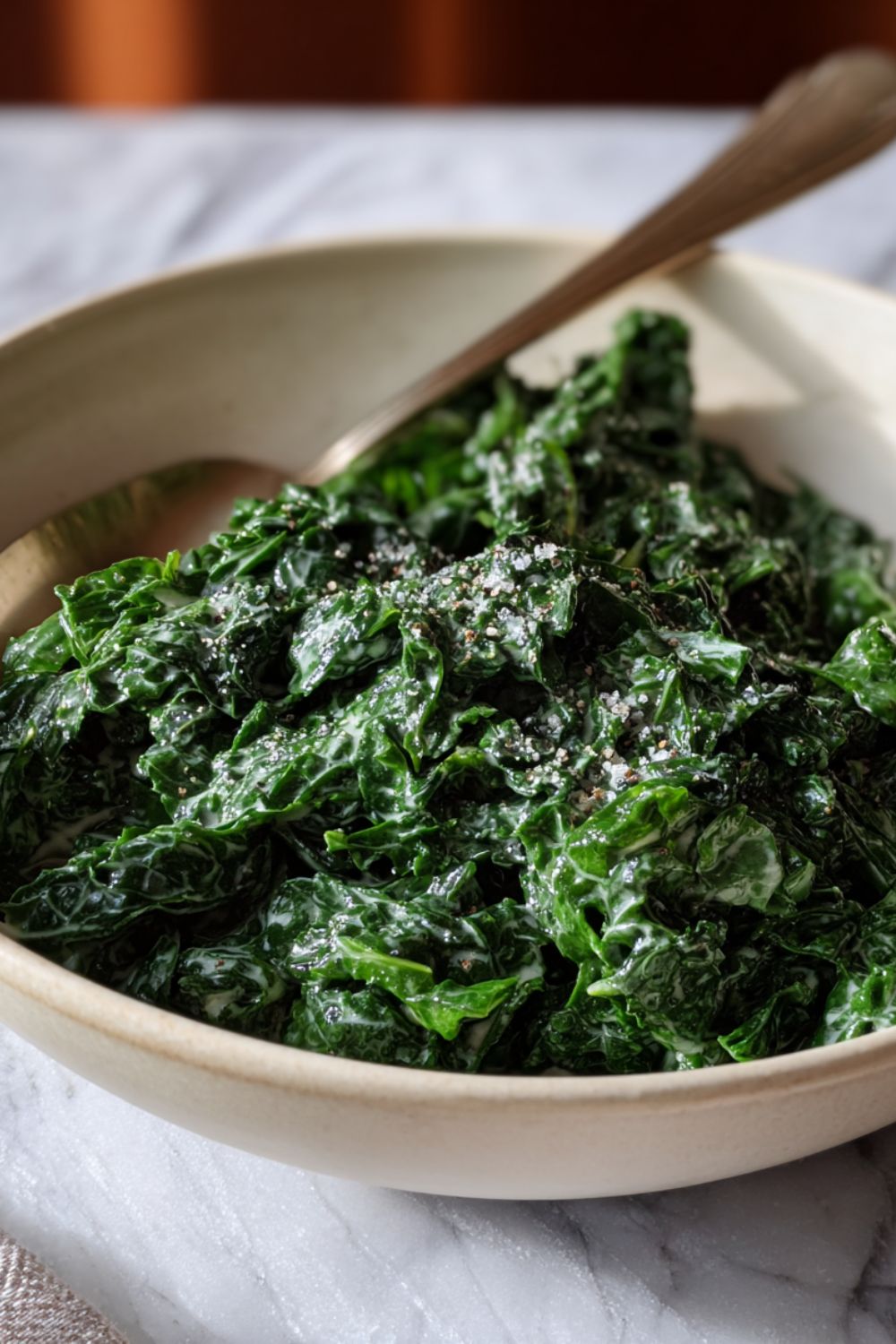 Bobby Flay Creamed Kale Recipe - Sandra Kitchen