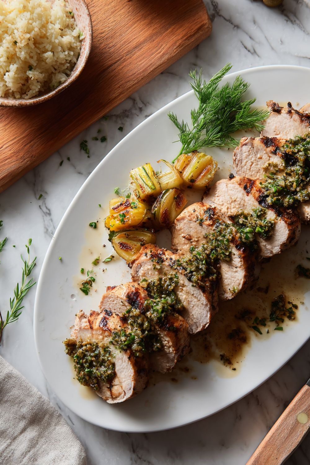 Bobby Flay Grilled Pork Tenderloin Recipe - Sandra Kitchen