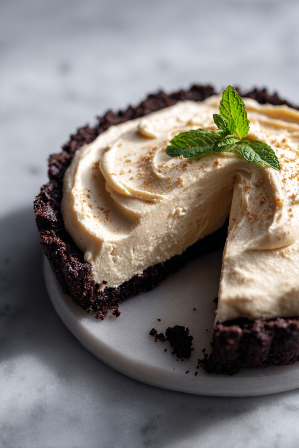 Joanna Gaines Chocolate Peanut Butter Pie Recipe - Sandra Kitchen