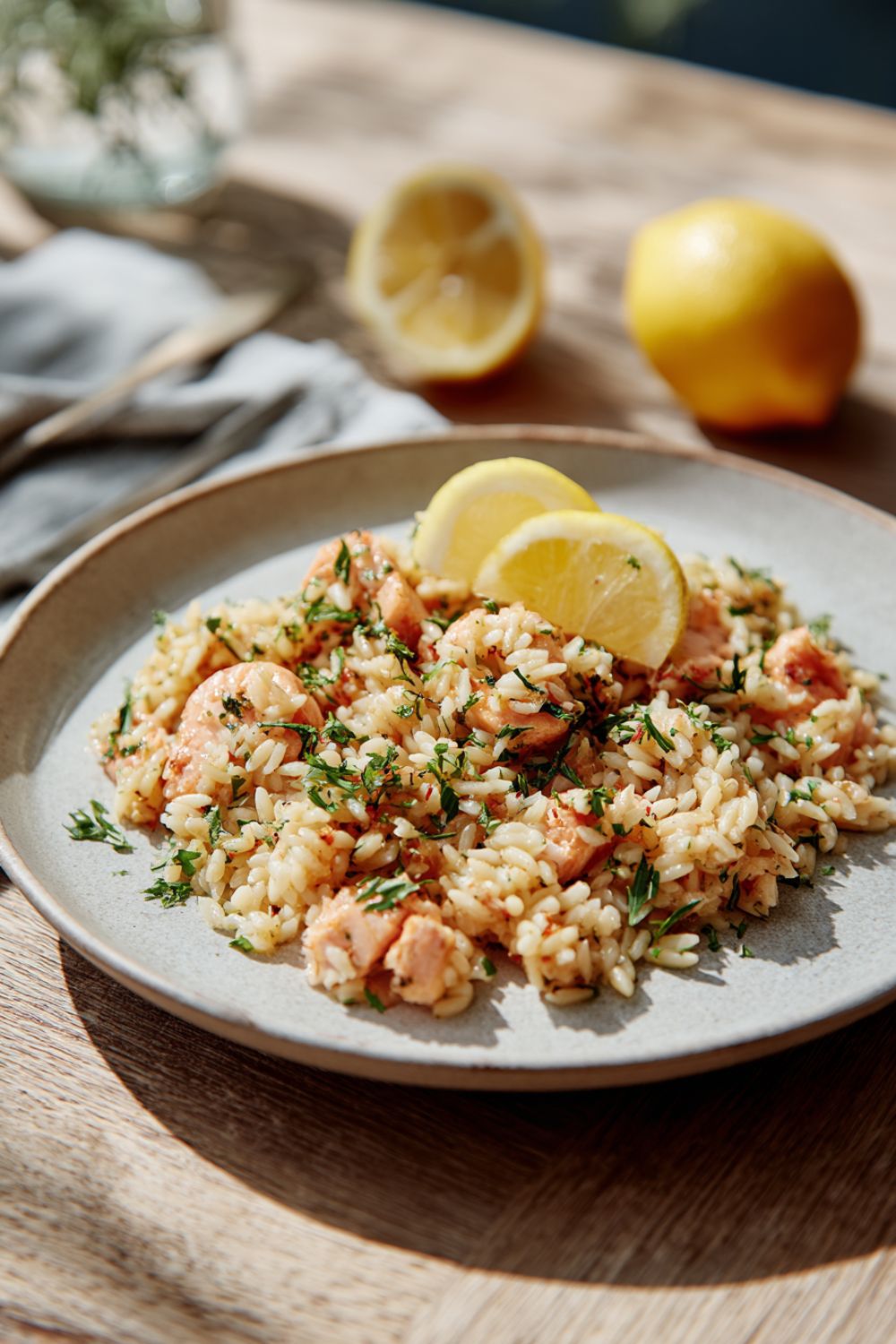 Joanna Gaines Salmon and Orzo Recipe - Sandra Kitchen