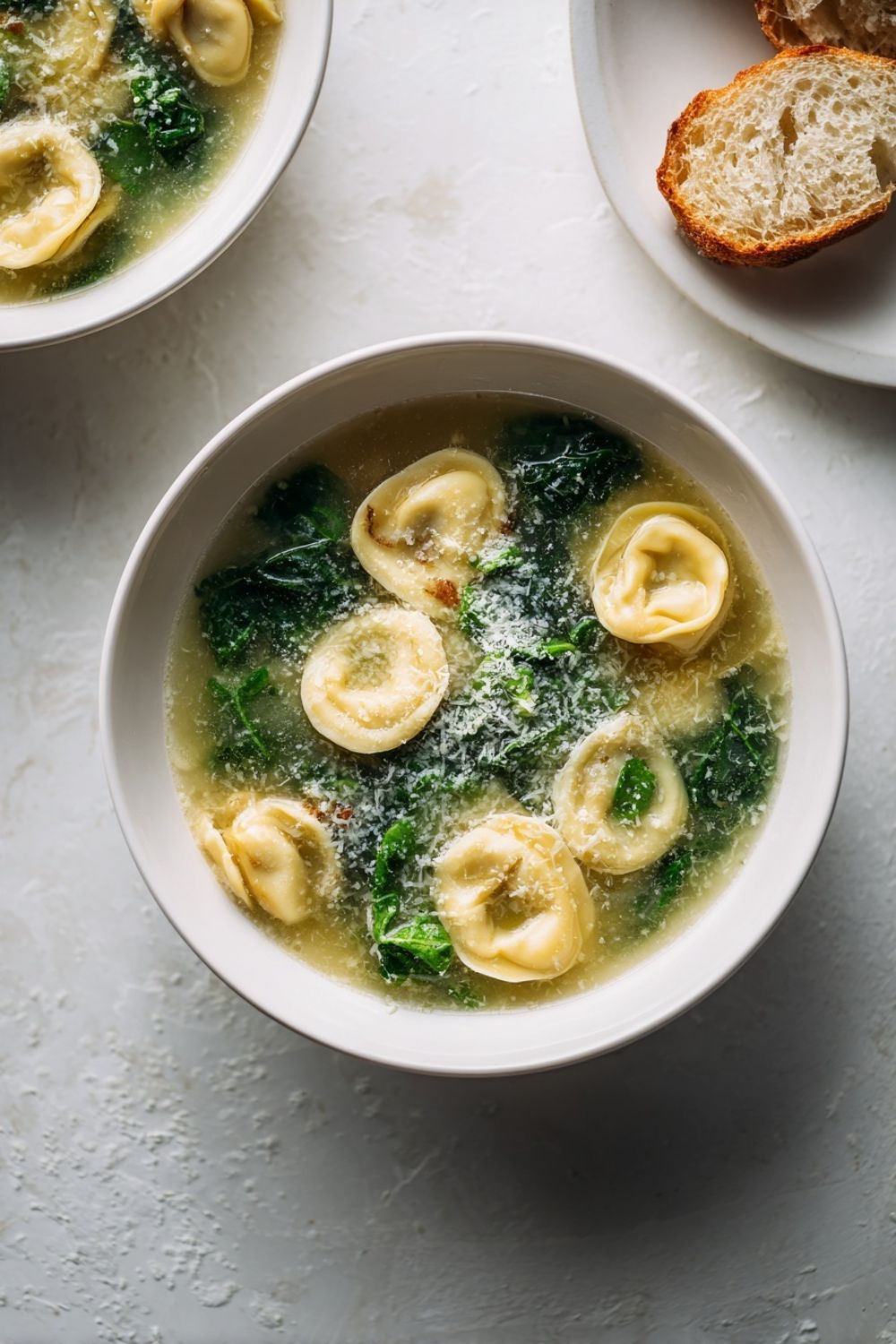 Joanna Gaines Spinach Tortellini Soup Recipe - Sandra Kitchen