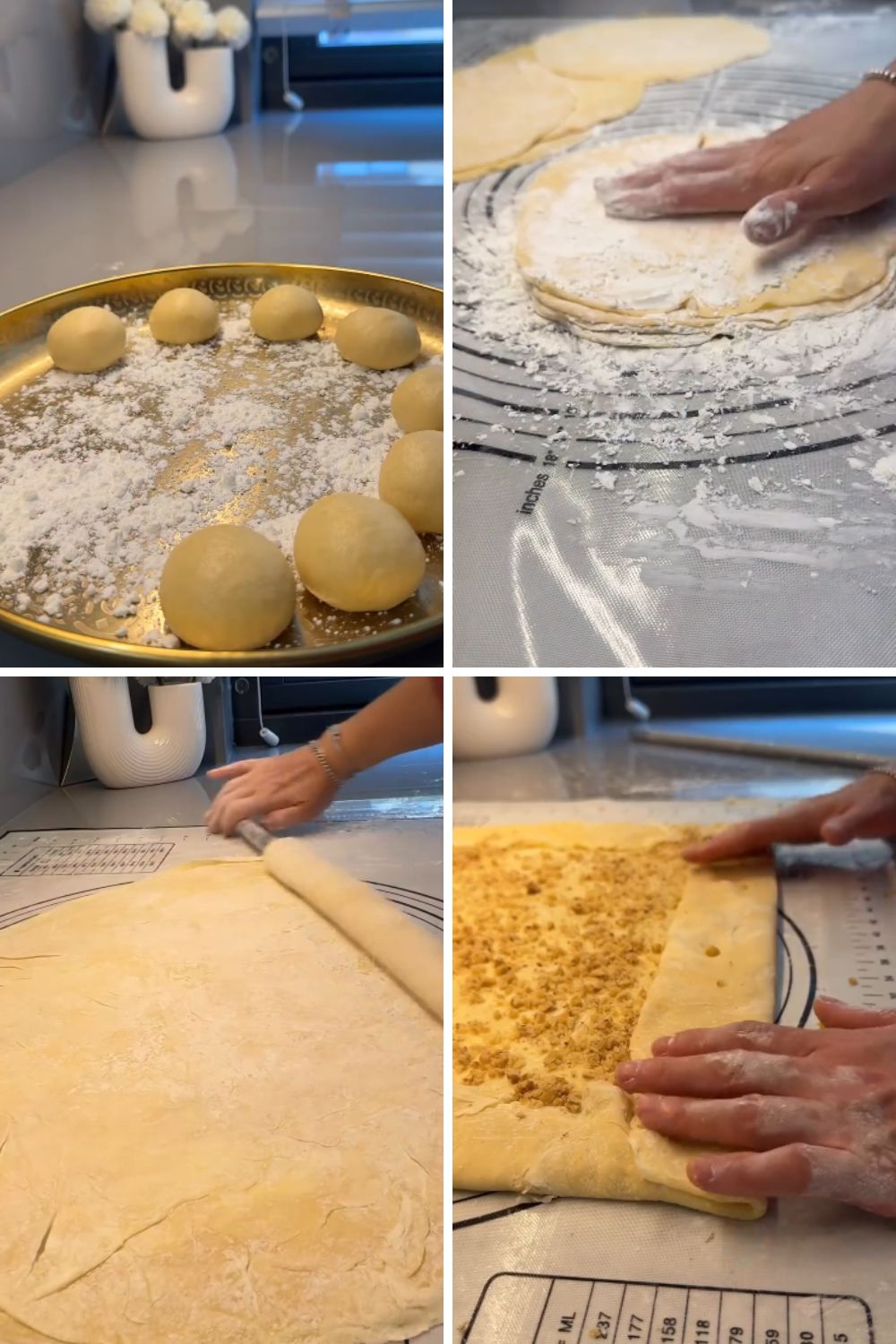 Turkish Lip-Shaped Pastry Recipe (Dilber Dudagi) - Sandra Kitchen